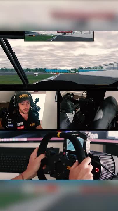 Scott Pye previews Silverstone track for BP Supercars All Stars Eseries ...