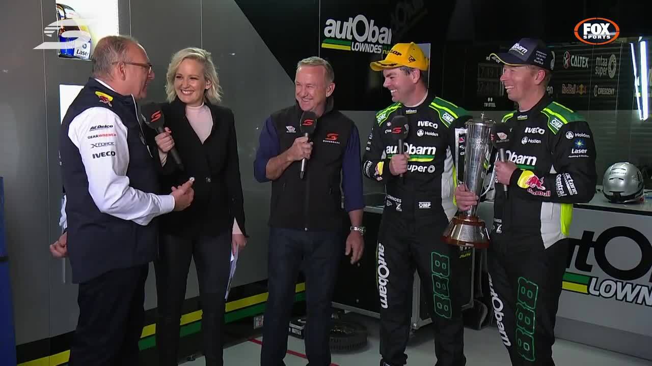 Lowndes, Richards and Dane on Bathurst success | Supercars