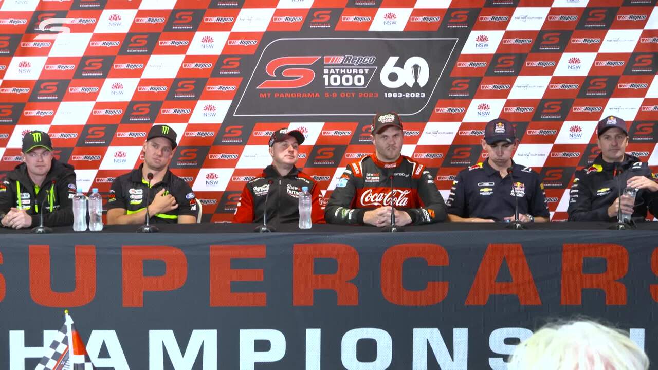 Saturday Press Conference: 2023 Repco Bathurst 1000 | Supercars