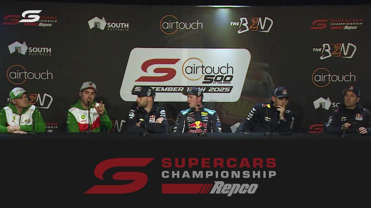 Friday Press Conference: 2025 AirTouch 500 at The Bend | Supercars