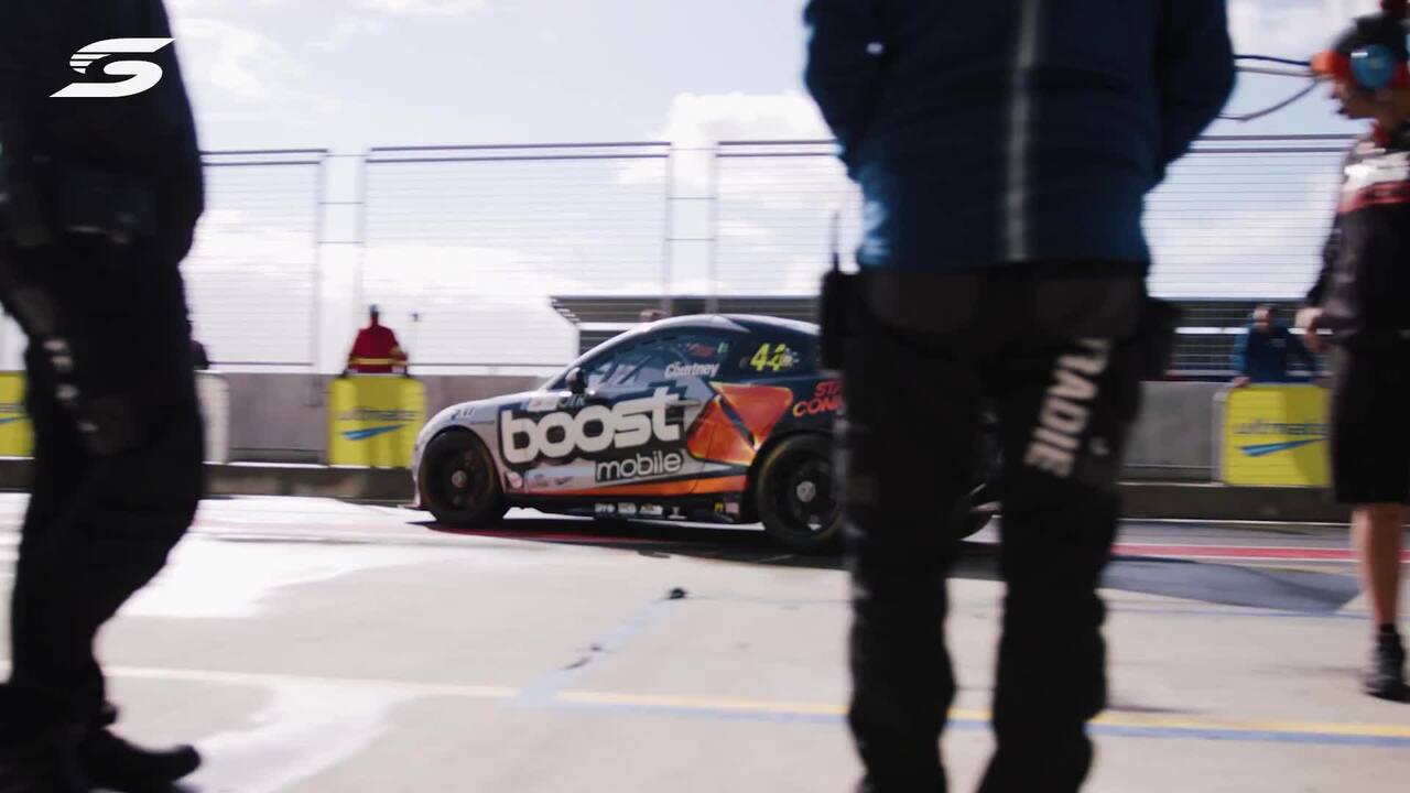 Feeney's first drive of Courtney Mustang | Supercars