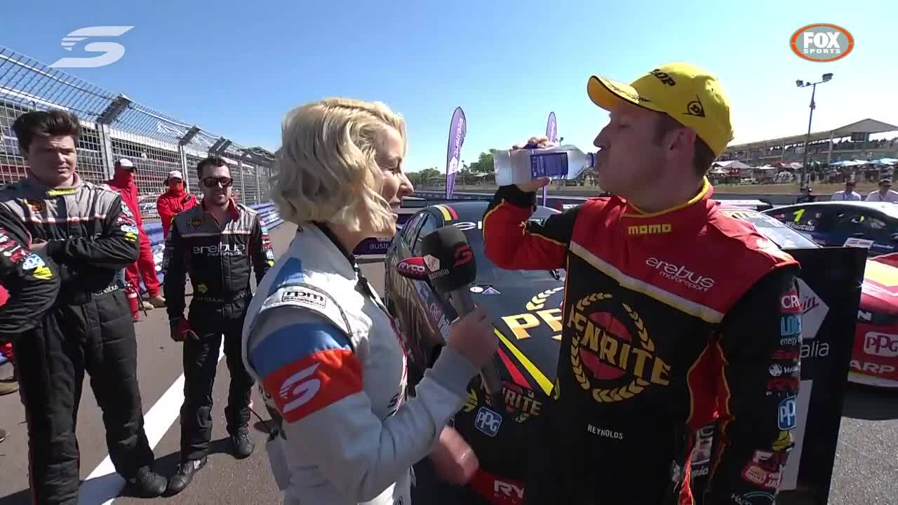 Reynolds talks through race win | Supercars