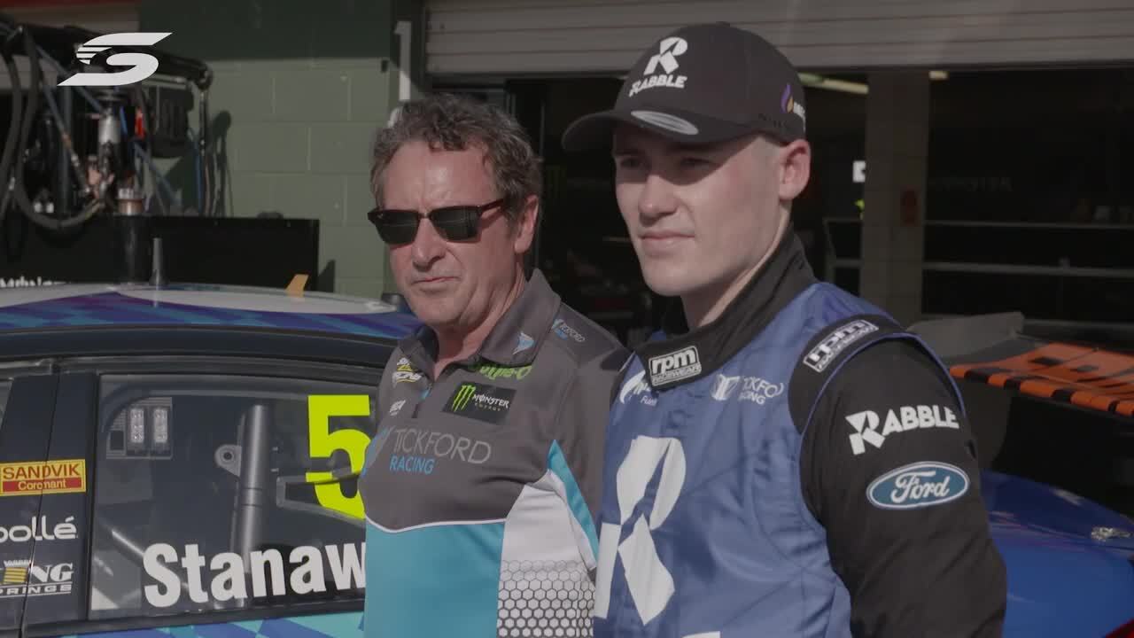 Stanaway talks new Rabble partnership | Supercars