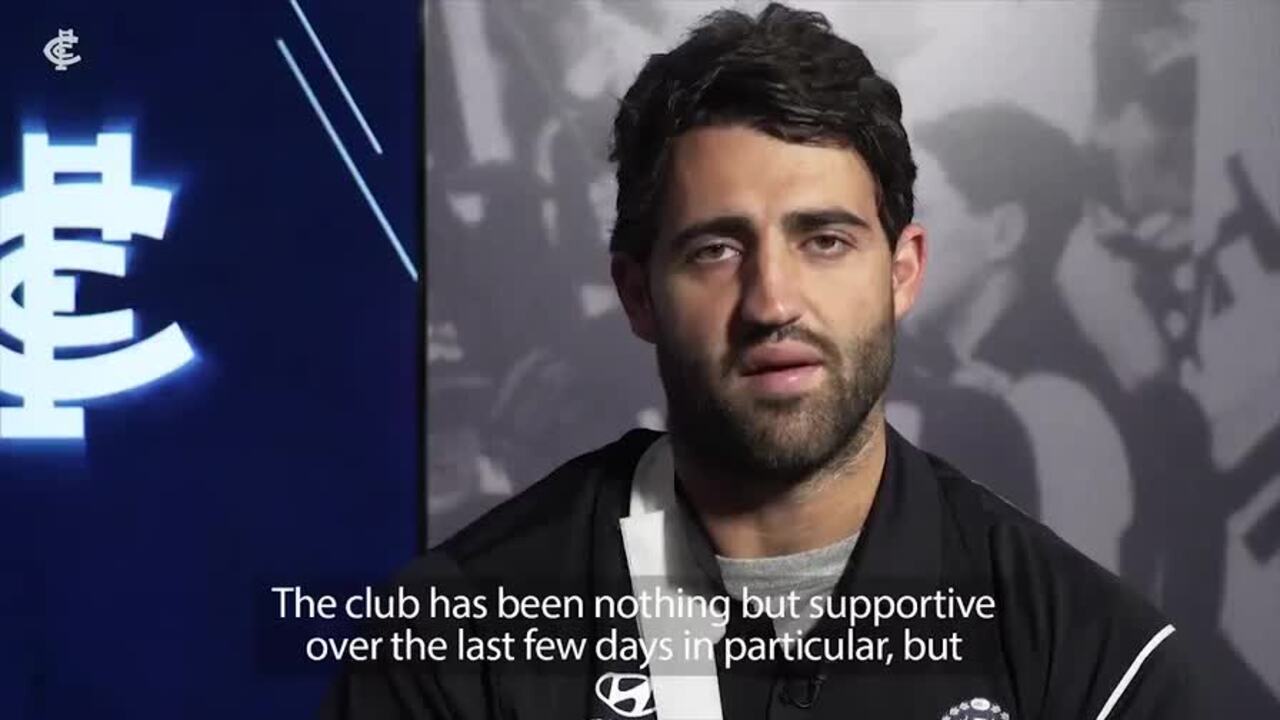 Alex Fasolo apologises as Carlton fans as club continues to weigh up ...