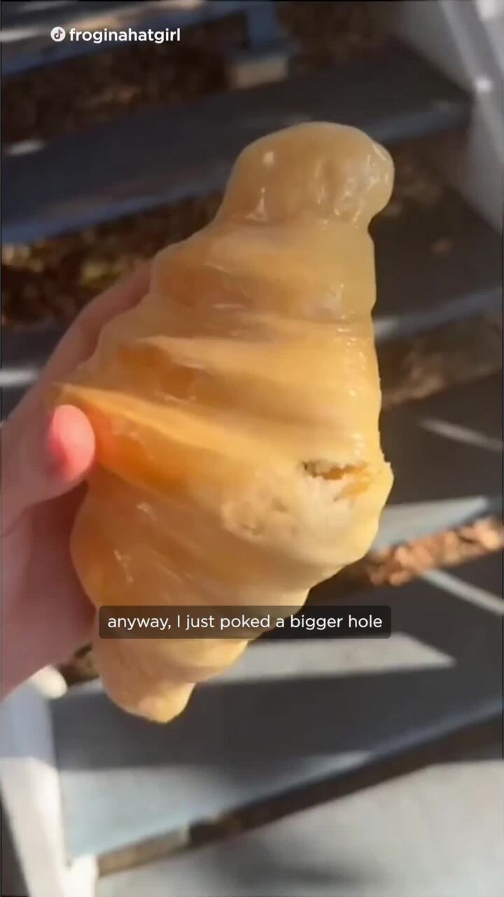 Woman orders a croissant lamp from Temu… and gets a real croissant ...
