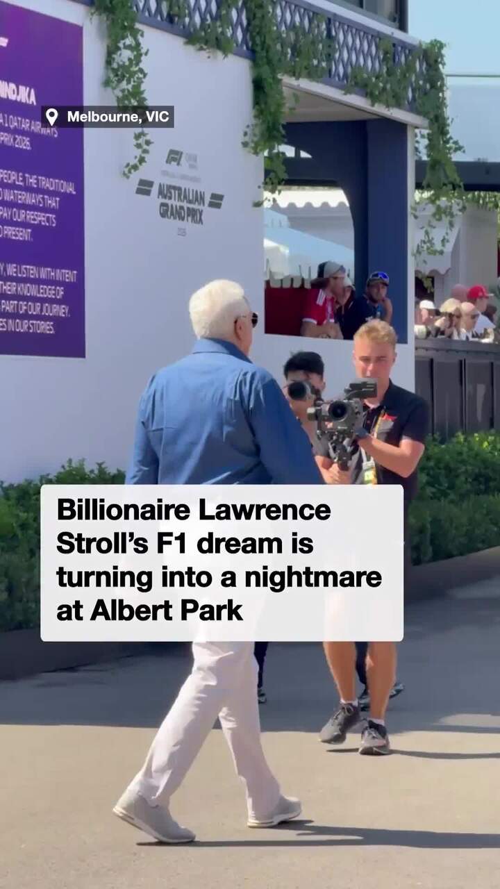 Lawrence Stroll arrives in Melbourne to ‘technical apocalypse’ | Herald Sun