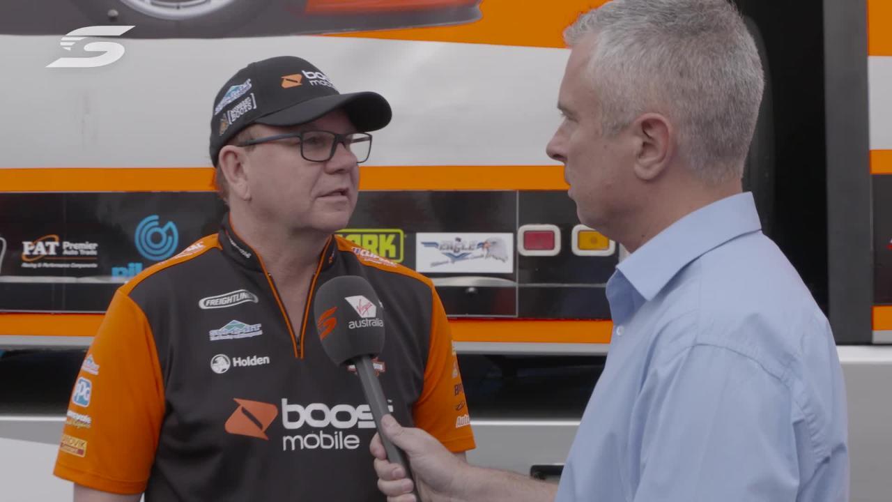 Brad Jones on Car 14's repair progress | Supercars