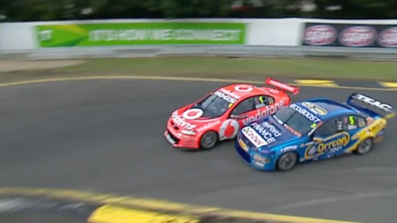 Flashback: Whincup and Winterbottom clash | Supercars