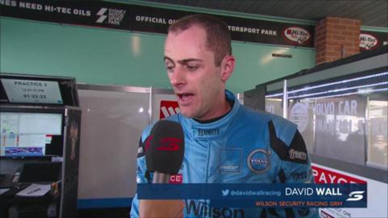 Wall goes fastest in practice 1 | Supercars