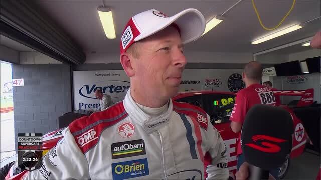 Richards getting his eye in during Practice 2 | Supercars