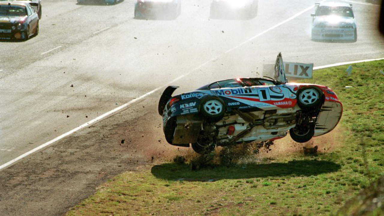 Flashback: Drivers rush to help Lowndes after mega crash | Supercars
