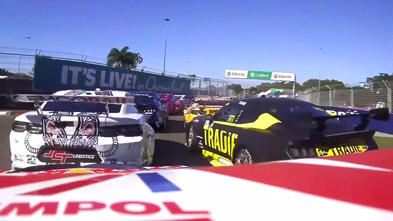 ONBOARD: Two races, two crazy opening laps for SVG | Supercars