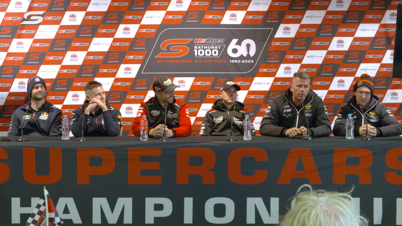 Thursday Press Conference: 2023 Repco Bathurst 1000 | Supercars