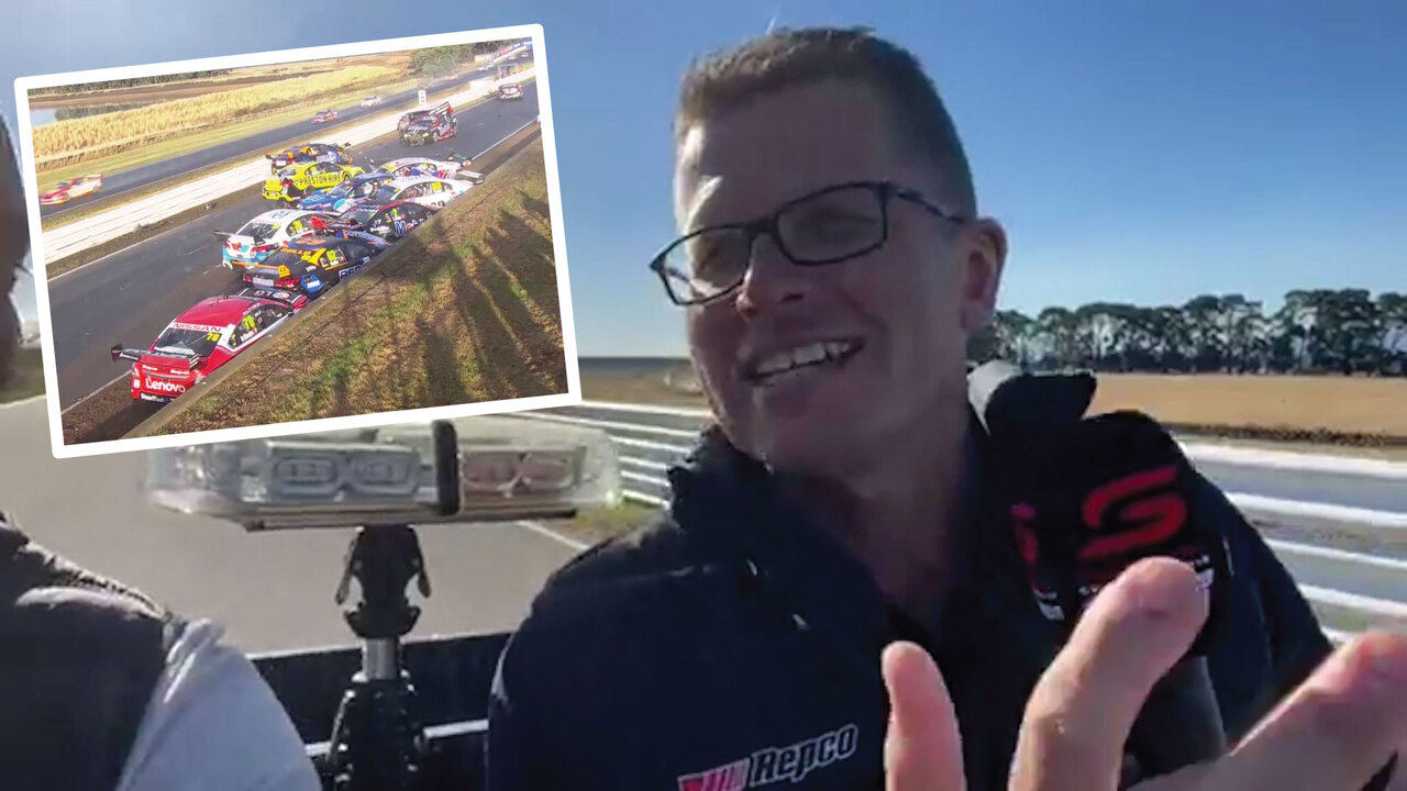 Tander dissects the 'biggest crash since Talladega Nights' | Supercars