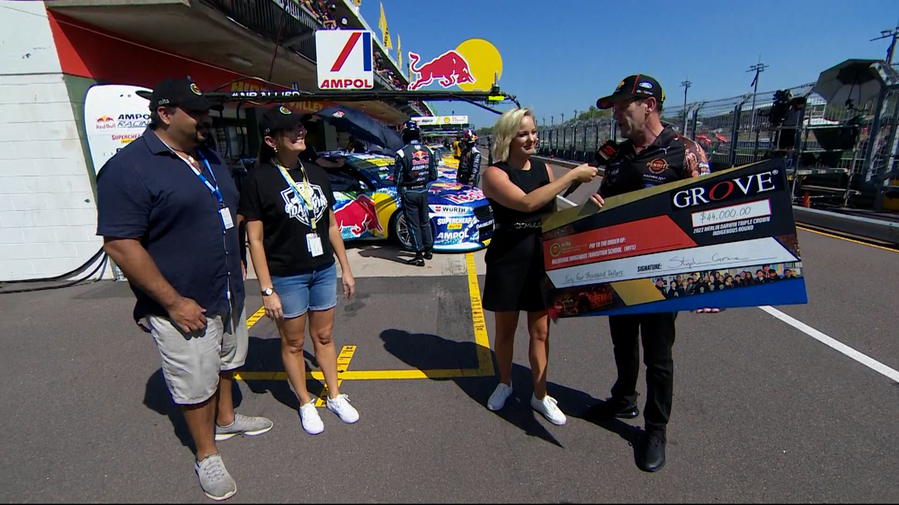 Grove Racing's meaningful donation | Supercars