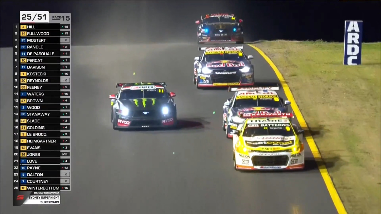 Waters fights back through the pack | Supercars