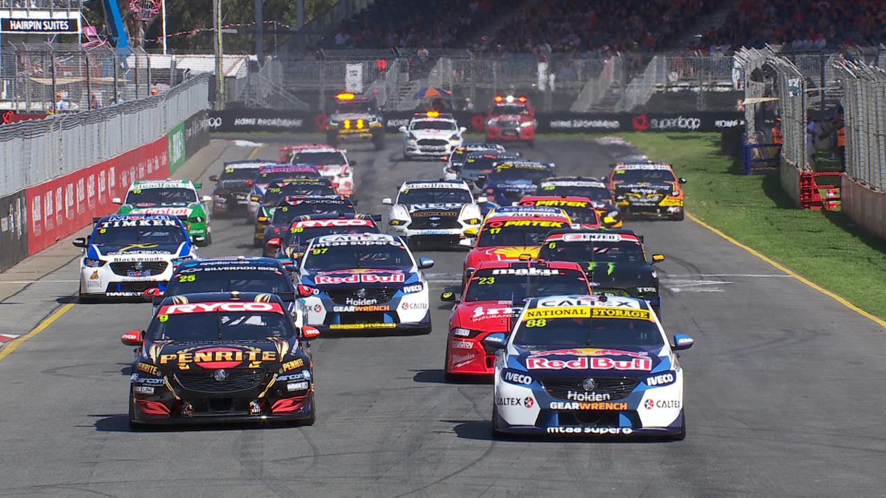 Opening lap: Race 1 Superloop Adelaide 500 | Supercars
