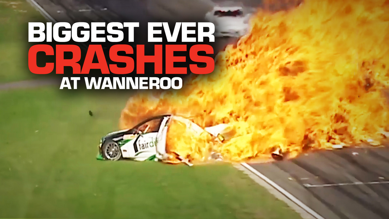 Biggest ever crashes at Wanneroo Raceway | Supercars