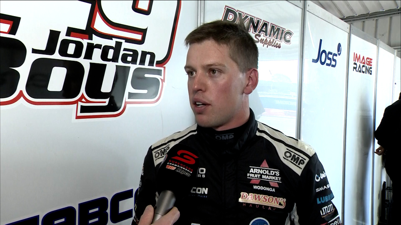 Boys encouraged by early speed | Supercars