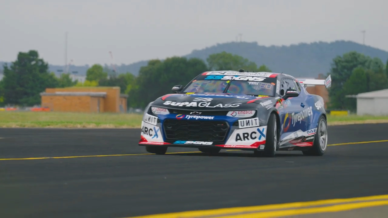 MSR Supercar takes on Canberra Airport | Supercars