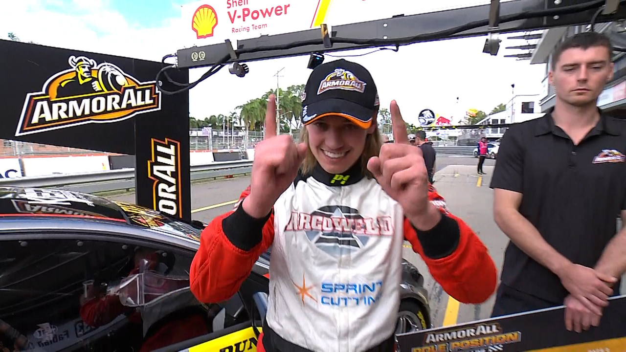 Jake Kostecki 'stoked' after claiming first Super2 pole | Supercars