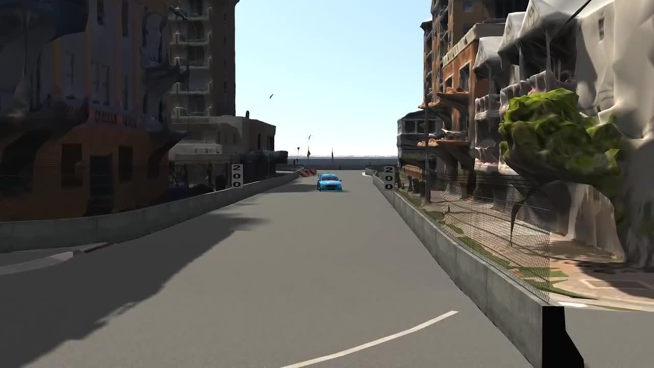 Newcastle street circuit: TV Camera simulation | Supercars