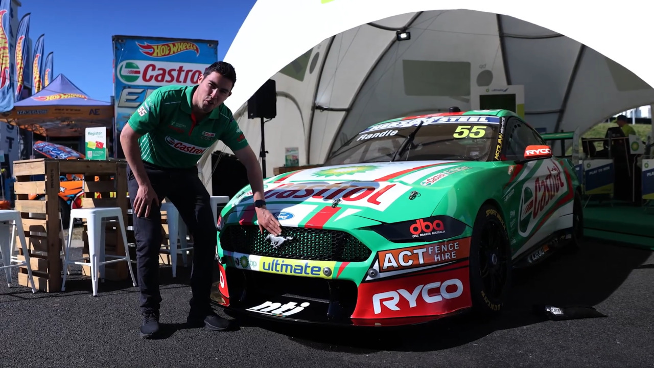 Randle's favourite details on his 2022 Mustang | Supercars