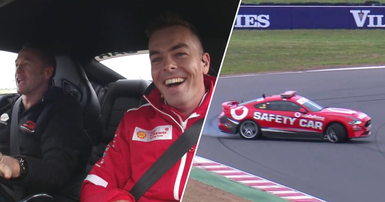 Trackside: Murphy takes McLaughlin around The Bend | Supercars