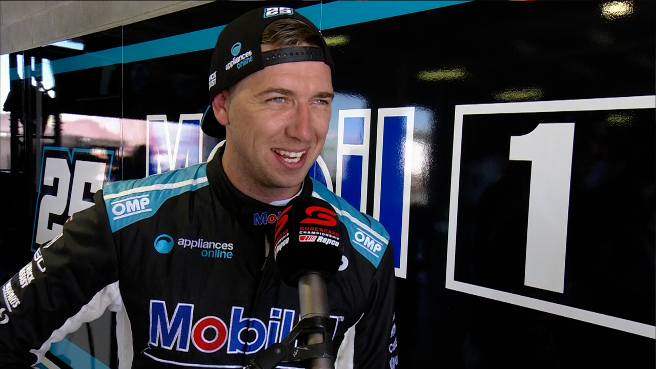 Mostert's cheeky reply to topping practice | Supercars