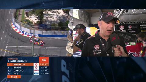 We can see Jamie's point of view | Supercars