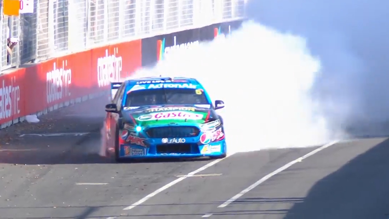 Flashback: Frosty's almighty burnout to celebrate a Championship win ...