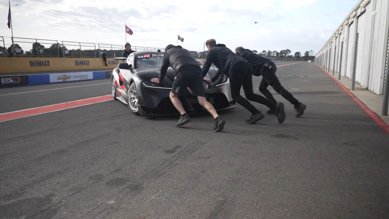 History made: Toyota Supercar completes first flying laps | Supercars