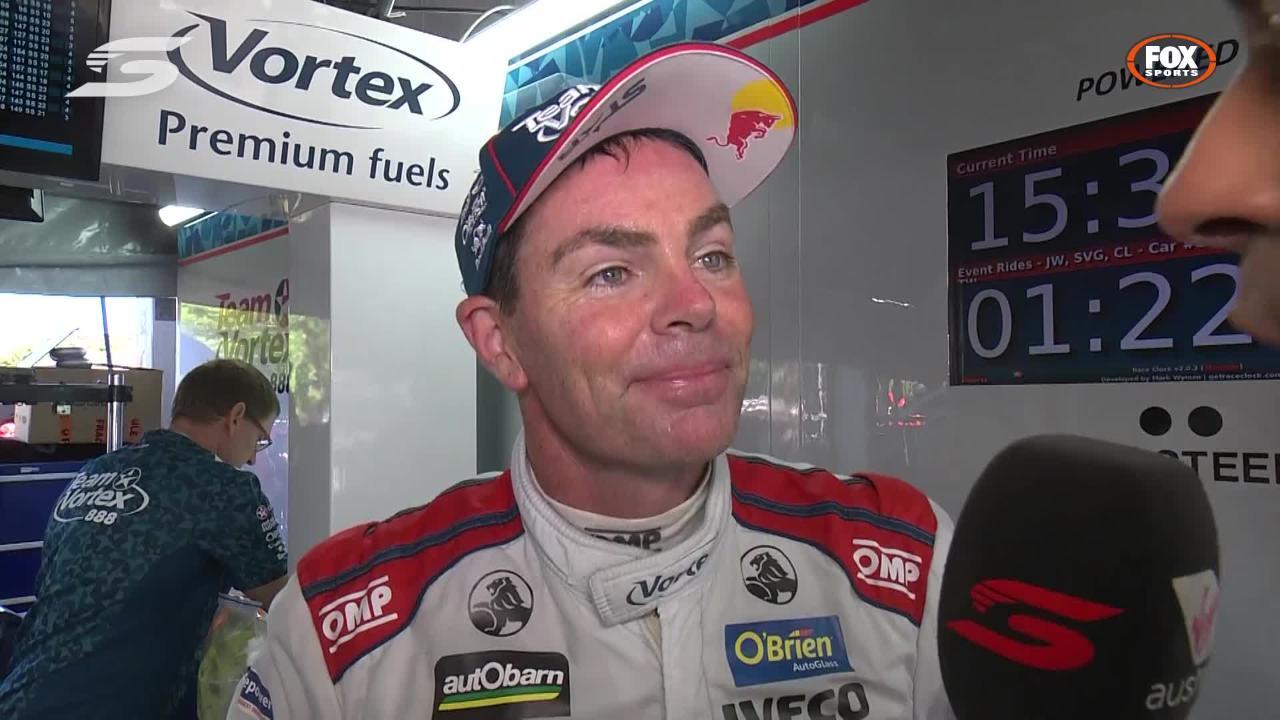 Lowndes makes practice two gains | Supercars