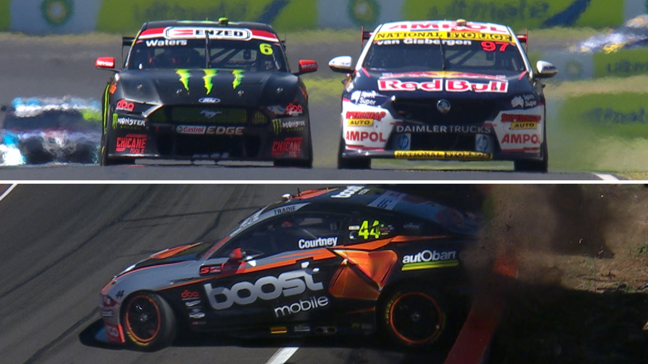 Heavyweights go head-to-head: Race 2 Highlights EXTENDED | Supercars