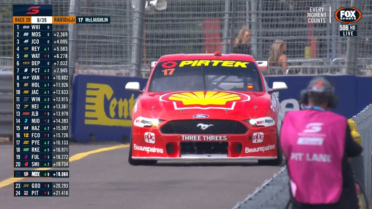 Shell V-Power Racing roll dice with early McLaughlin stop | Supercars