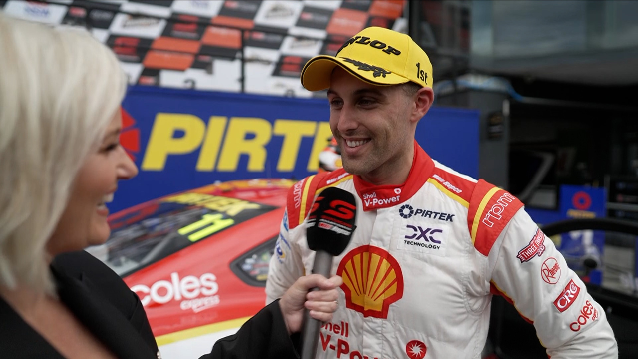 'Stoked with that one!': De Pasquale on holding off SVG | Supercars