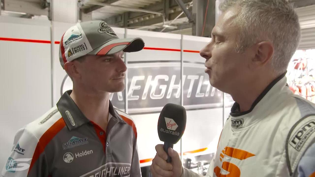 Percat and Slade give their take on their Race 1 collision | Supercars