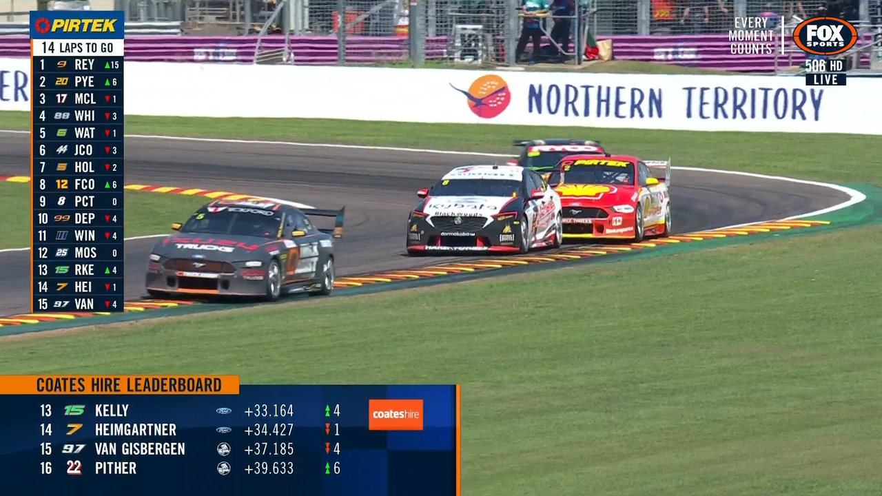 Percat's bold move on Coulthard | Supercars