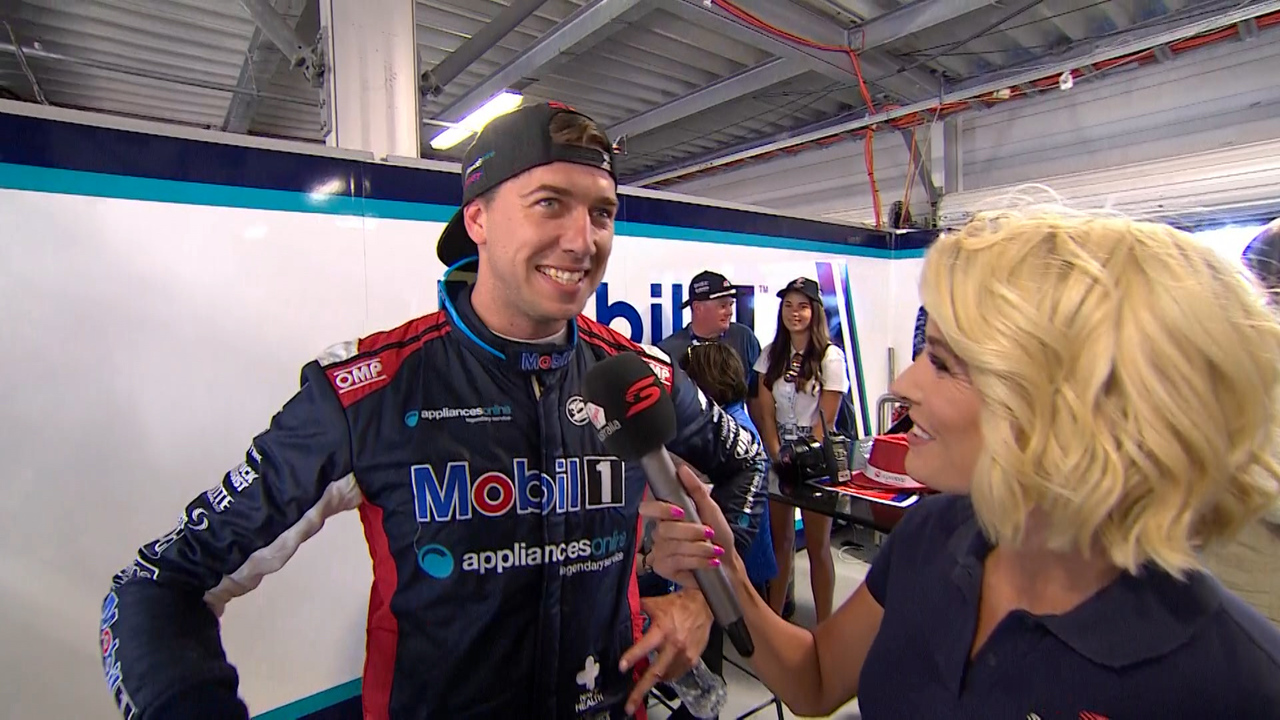 Mostert reacts to topping Adelaide practice | Supercars