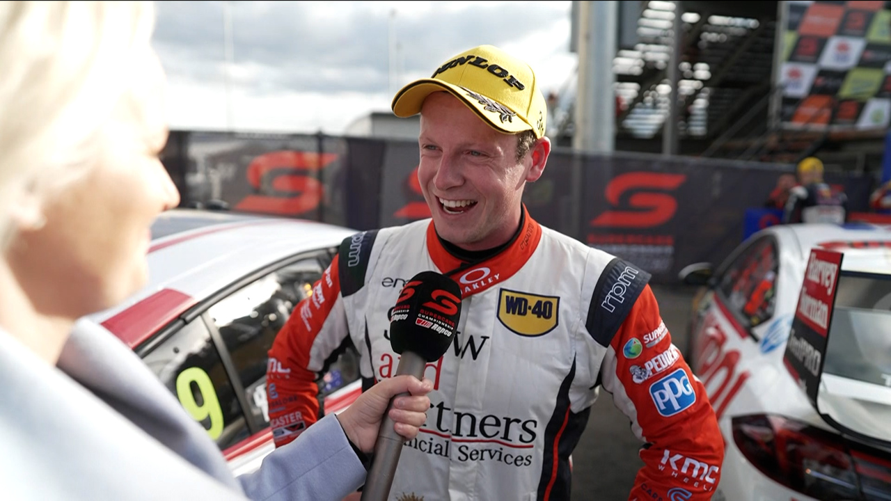 'To get past Jamie was fantastic!': Brown on podium | Supercars