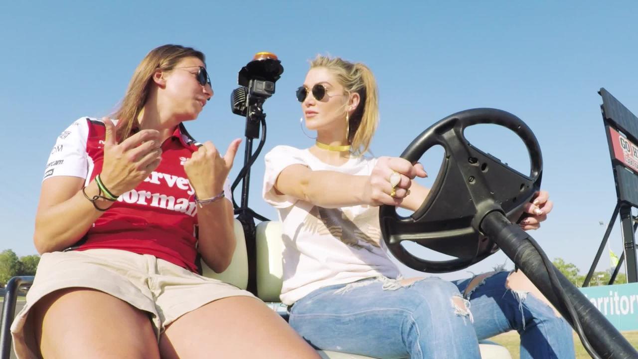 Delta: Track walk with Simona | Supercars