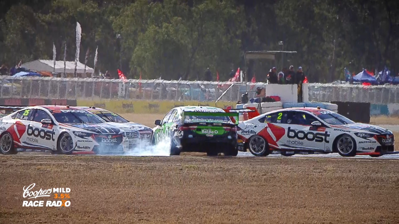 Radio: Courtney frustrated with Pye | Supercars