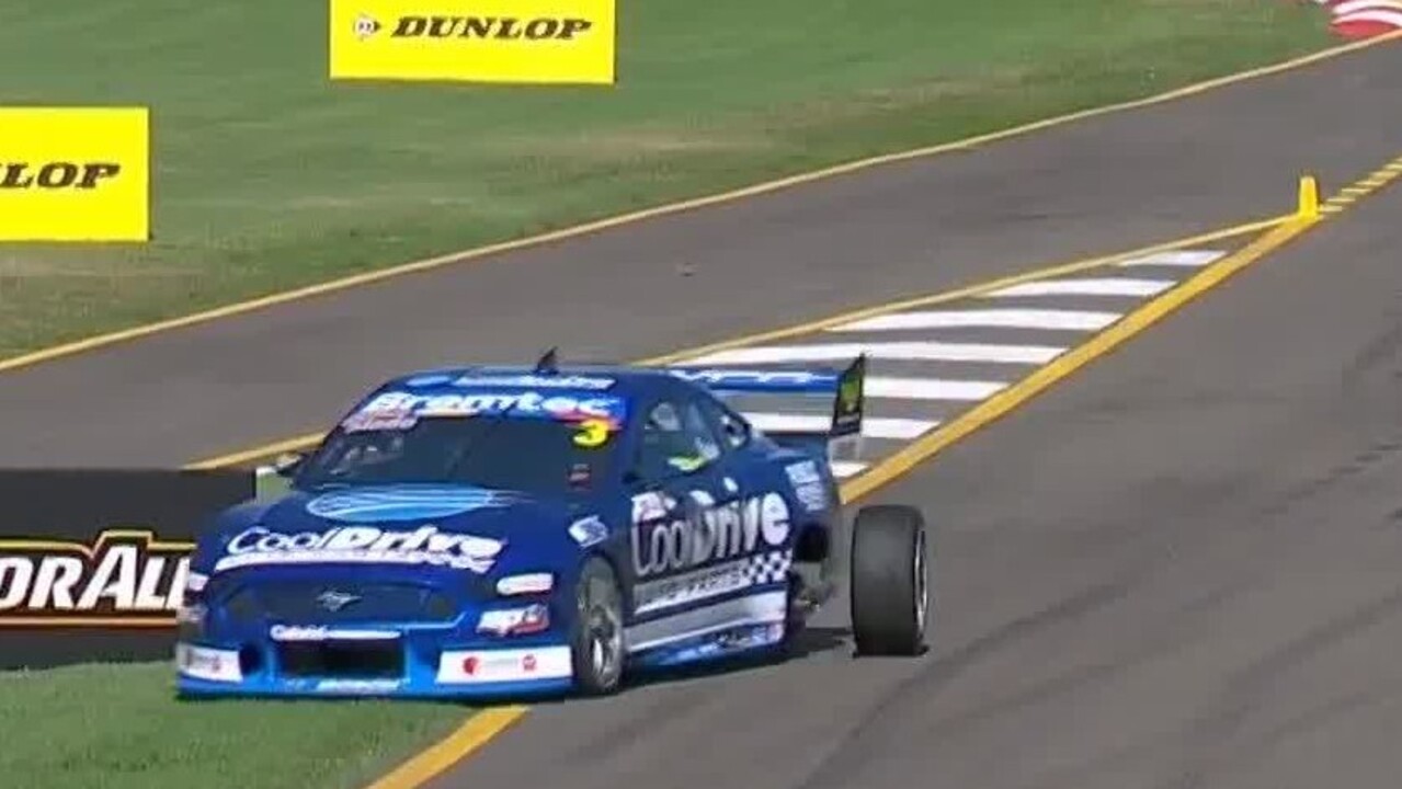 Slade's wheel has mind of its own | Supercars