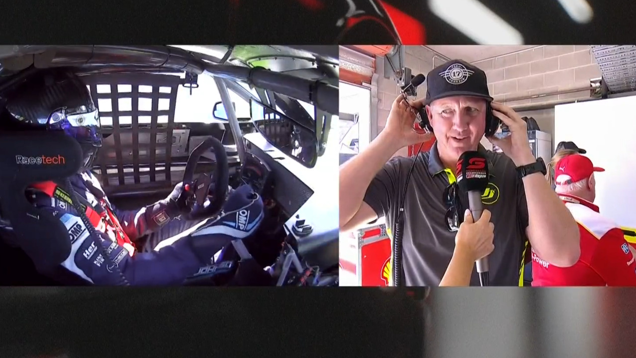 Third generation Johnson hits the track | Supercars