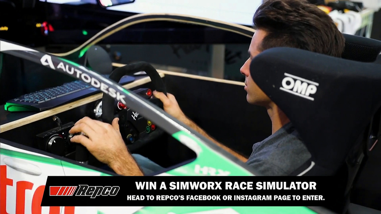 Kelly gives a tour of his upgraded simulator | Supercars