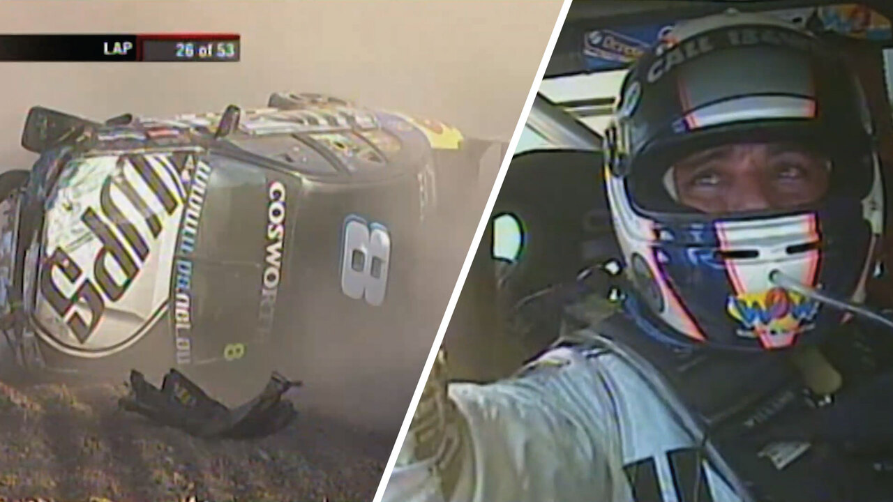 Flashback: Wilson manages to escape after rolling | Supercars