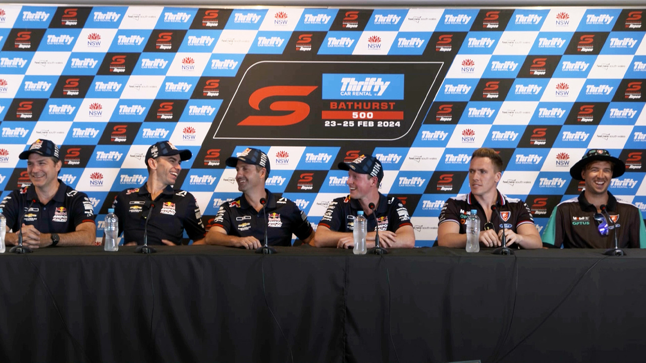Sunday Press Conference: 2024 Thrifty Bathurst 500 | Supercars