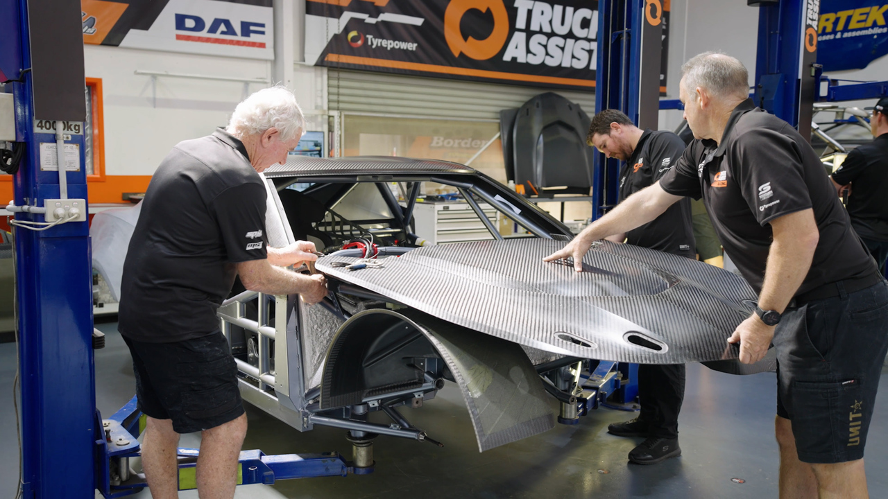 Sneak peek at MSR's Gen3 build | Supercars