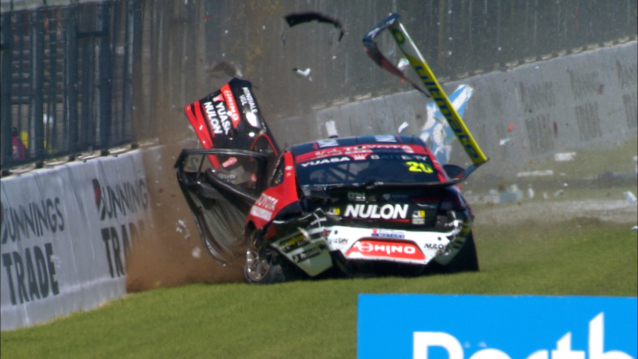 Massive impact for Pye | Supercars