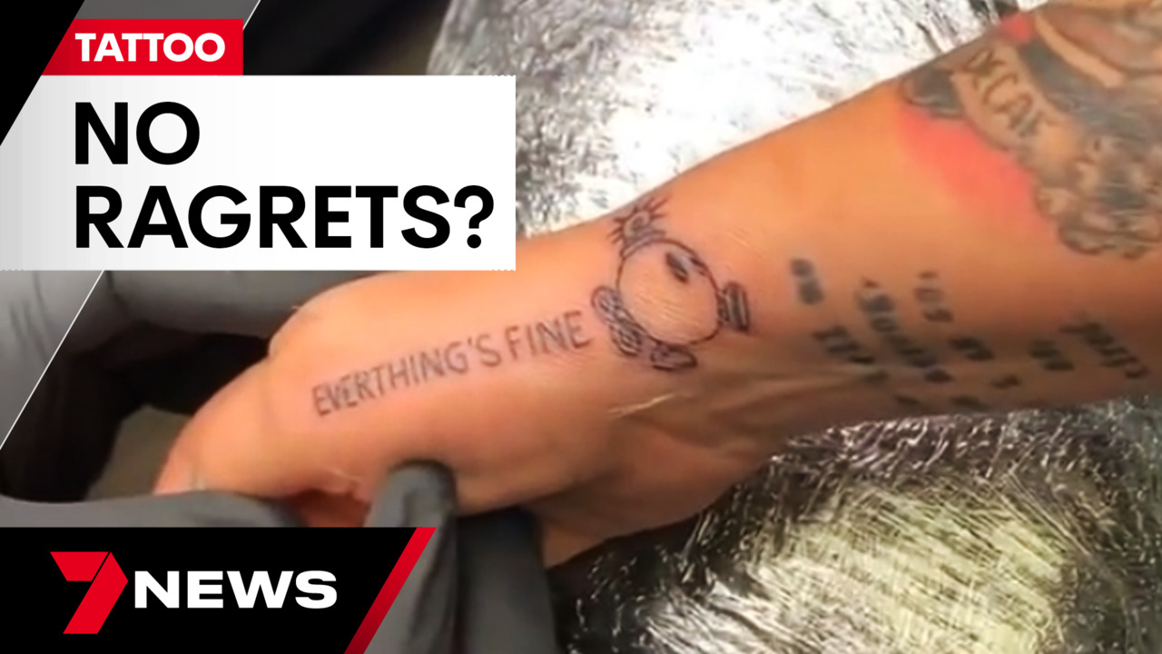 Two Face Coin Tattoo